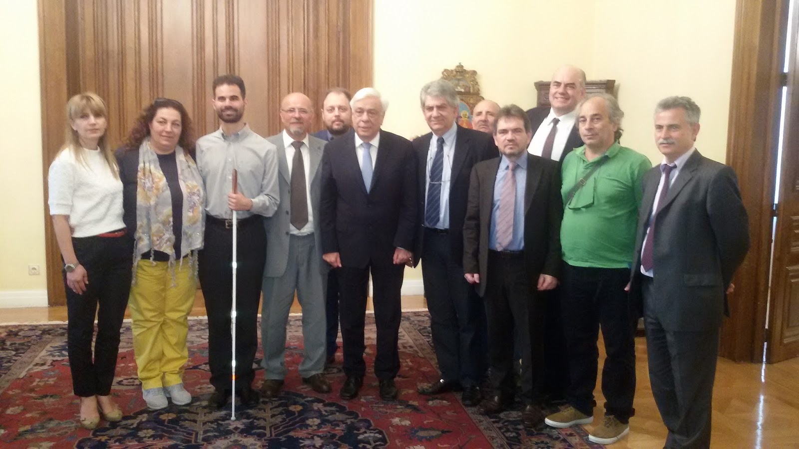 ΣΥΝΑΝΤΗΣΗ ΤΗΣ ΟΠΟΤΤΕ ΣΤΟ ΠΡΟΕΔΡΙΚΟ ΜΕΓΑΡΟ ΜΕ ΤΟΝ ΠΡΟΕΔΡΟ ΤΗΣ ΔΗΜΟΚΡΑΤΙΑΣ